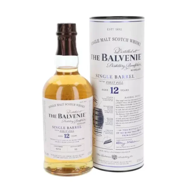 Balvenie 12 year Single Barrel - Cuvee Hand Selected JA